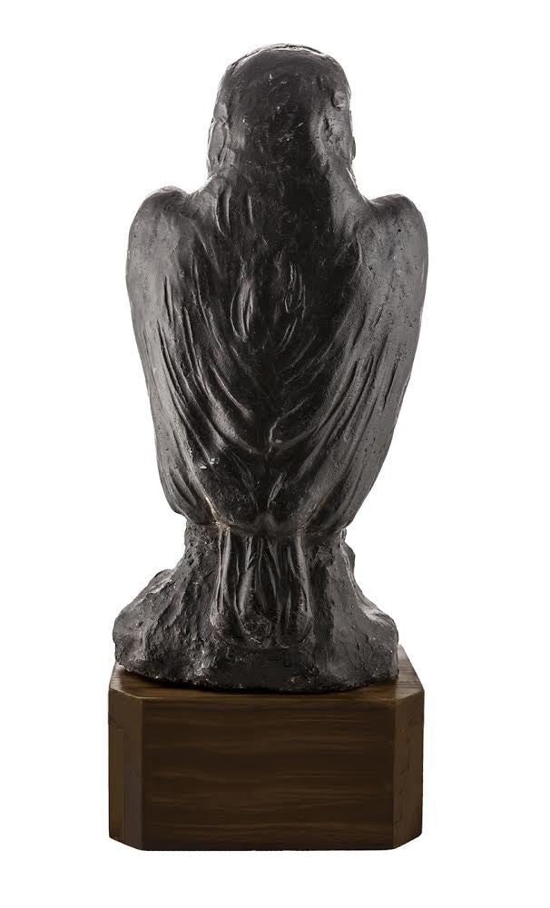 1920's - Falcon Statuette - Cast-Lead – Vintage Modern Kollectiv
